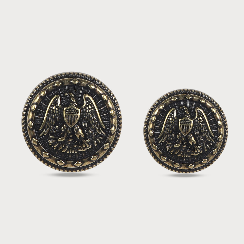 Designer Antique Polish Buttons – SMD TRIMS